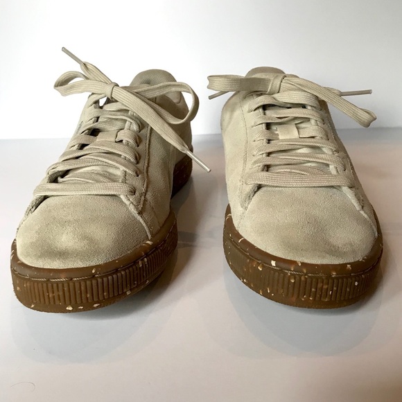 Puma | Shoes | Puma Tan Suede Lace Up Sneaker 6 | Poshmark